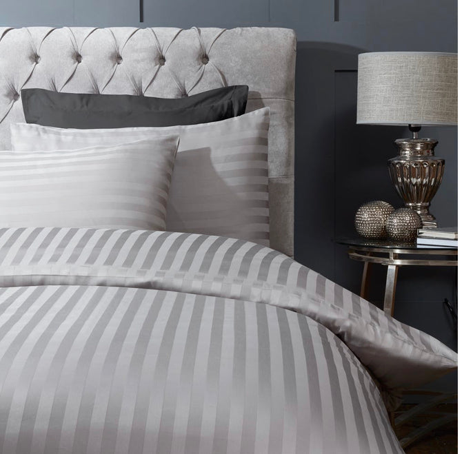 Dobby Self Stripe Duvet Cover – Linen Factory Store